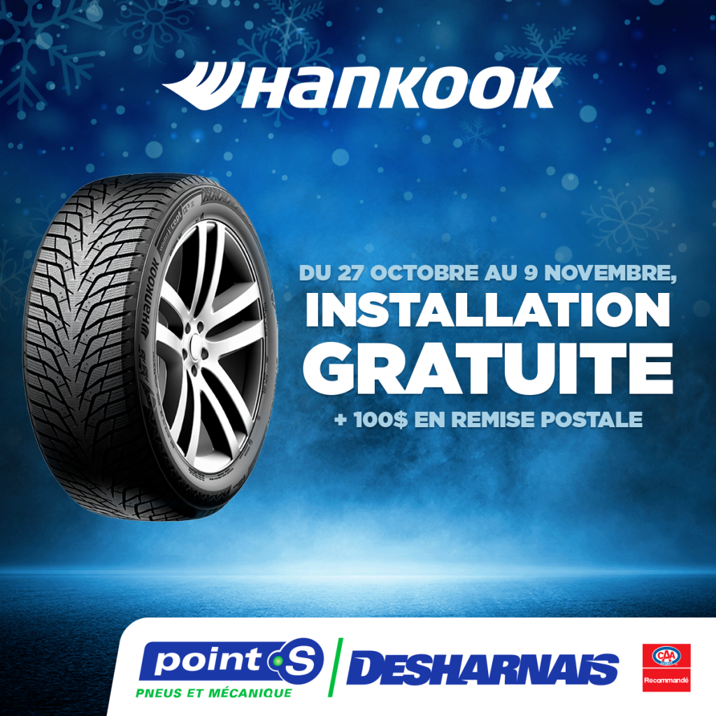 Promotion Hankook - Desharnais